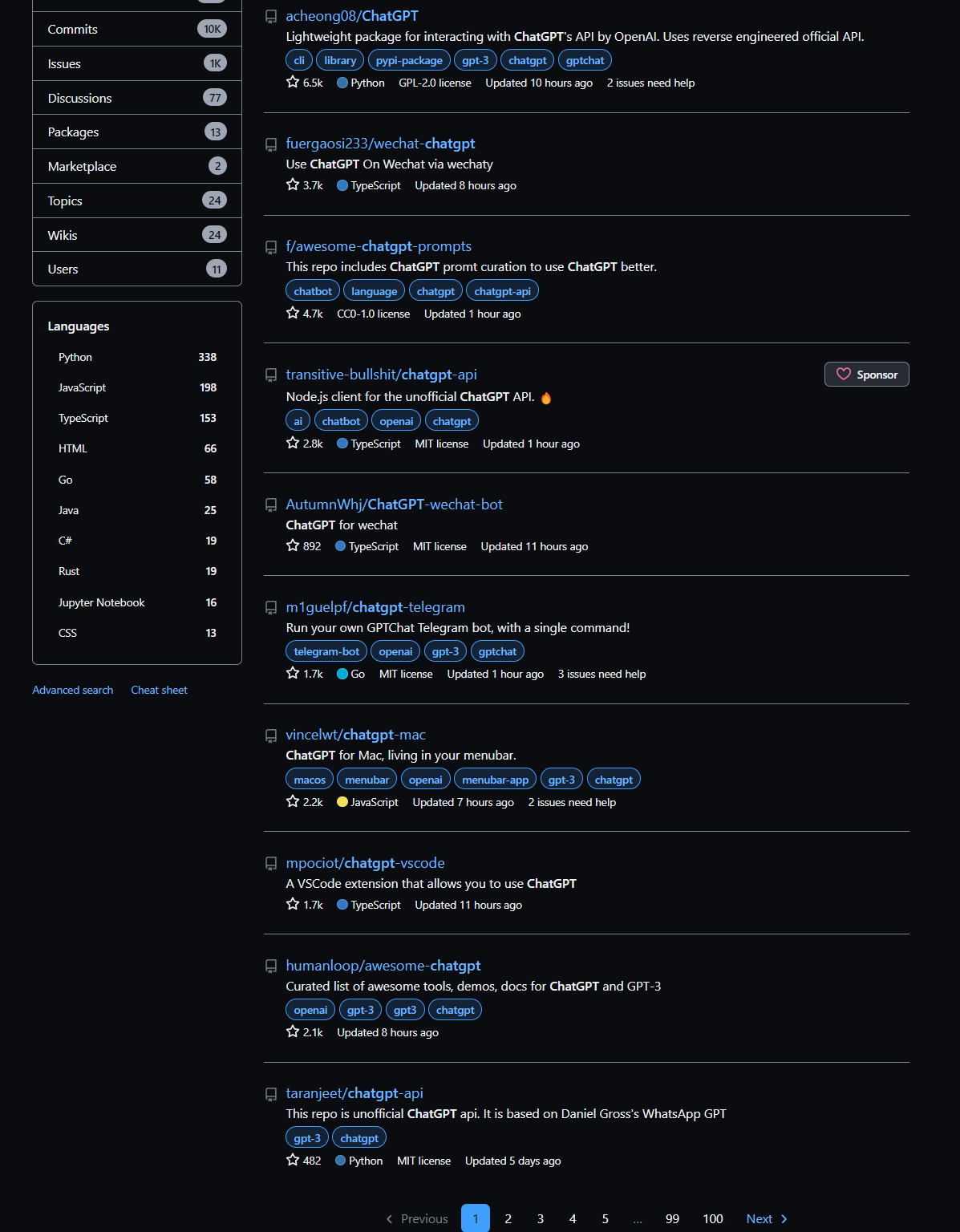 OpenAi[ChatGPT] 使用Python对接OpenAi APi 实现智能QQ机器人-学习详解篇 – 元素领域(zxar520.com)