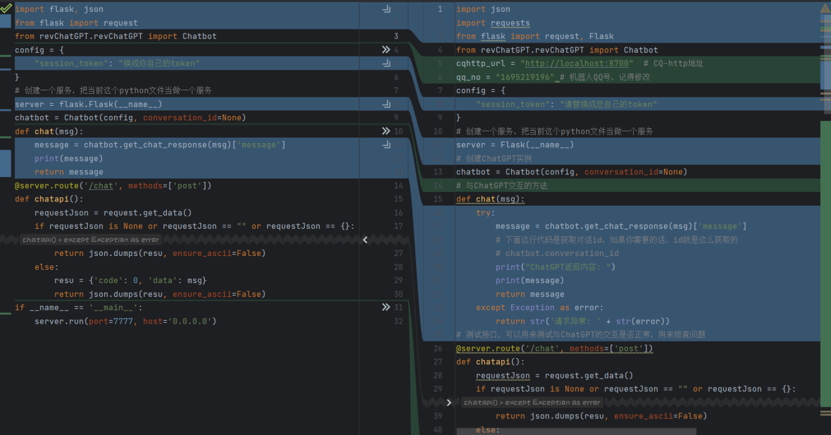 OpenAi[ChatGPT] 使用Python对接OpenAi APi 实现智能QQ机器人-学习详解篇 – 元素领域(zxar520.com)